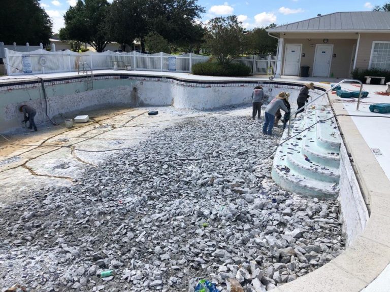 Pool Surface Remodeling-To Chip Out Everything or Go Over